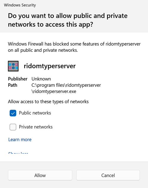 Installing and Initializing - Ridom Typer Documentation